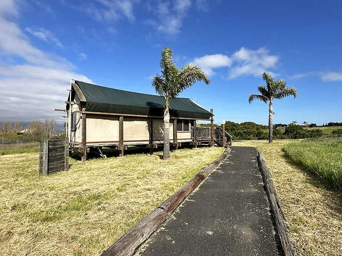 The Big Cat Bungalow exterior promises views that'll make your neighbors' lake house photos look painfully pedestrian by comparison.