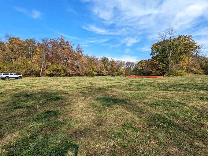 Wide open spaces where you can set up camp without your neighbor's tent practically touching yours.