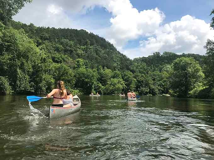 Paddling through bluff country beats any theme park ride, and the scenery never gets old or needs maintenance.