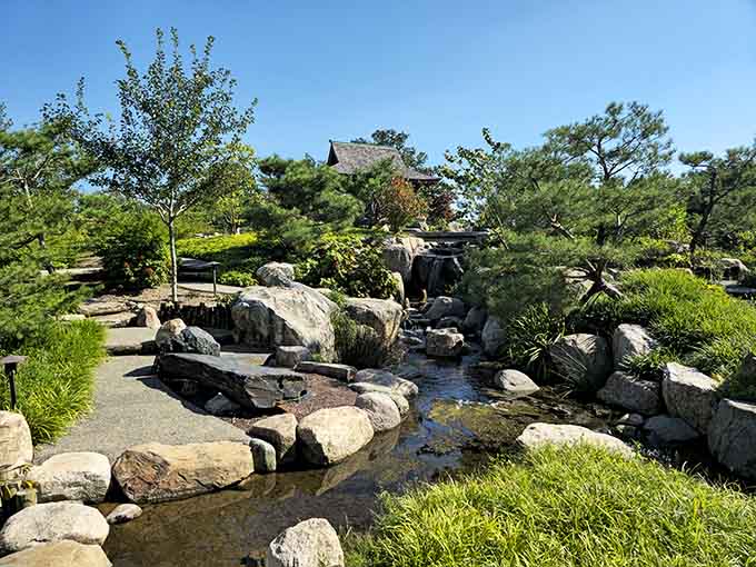 Rocks and streams create natural art that no museum could ever hope to match or replicate.
