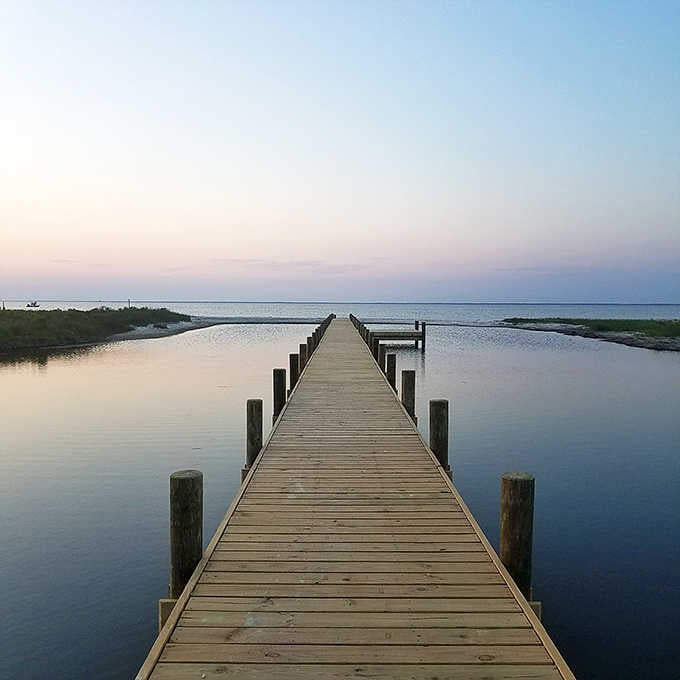 Follow this boardwalk to where time slows down and cell service becomes wonderfully irrelevant.