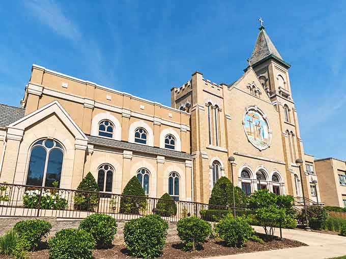 St. Mary's stands as a testament to when architects understood that churches should inspire awe, not yawns.