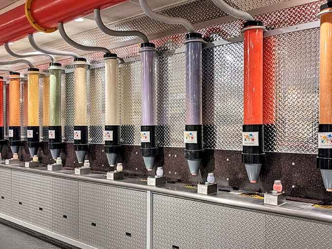 The Candle Bar lets you play mad scientist with scents, creating combinations your future self may deeply regret lighting.
