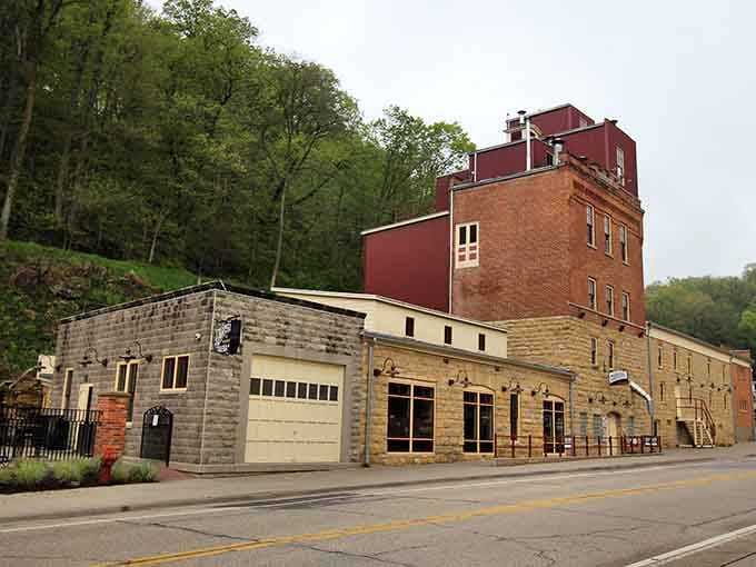 This striking brewery building rises from the hillside like a monument to Wisconsin's most beloved liquid tradition.