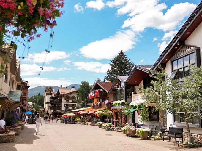 Alpine village charm meets pedestrian-friendly streets where every view includes mountains trying to steal the show.