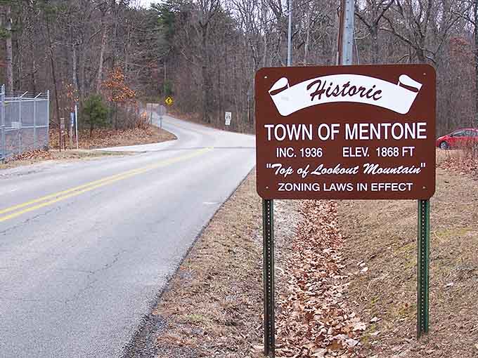 At 1,868 feet elevation, this historic mountain town literally looks down on the rest of the state.