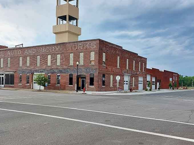Wide streets and sturdy architecture create a downtown that feels like stepping into a simpler, friendlier era.