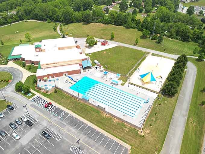 Summer fun gets serious with Olympic-sized pools and facilities that rival anything you'd find in bigger cities.