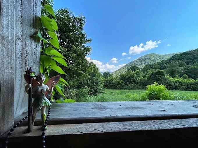 Mountain vistas surround this earth-sheltered dwelling, offering privacy and scenery that rival any five-star resort's claims.