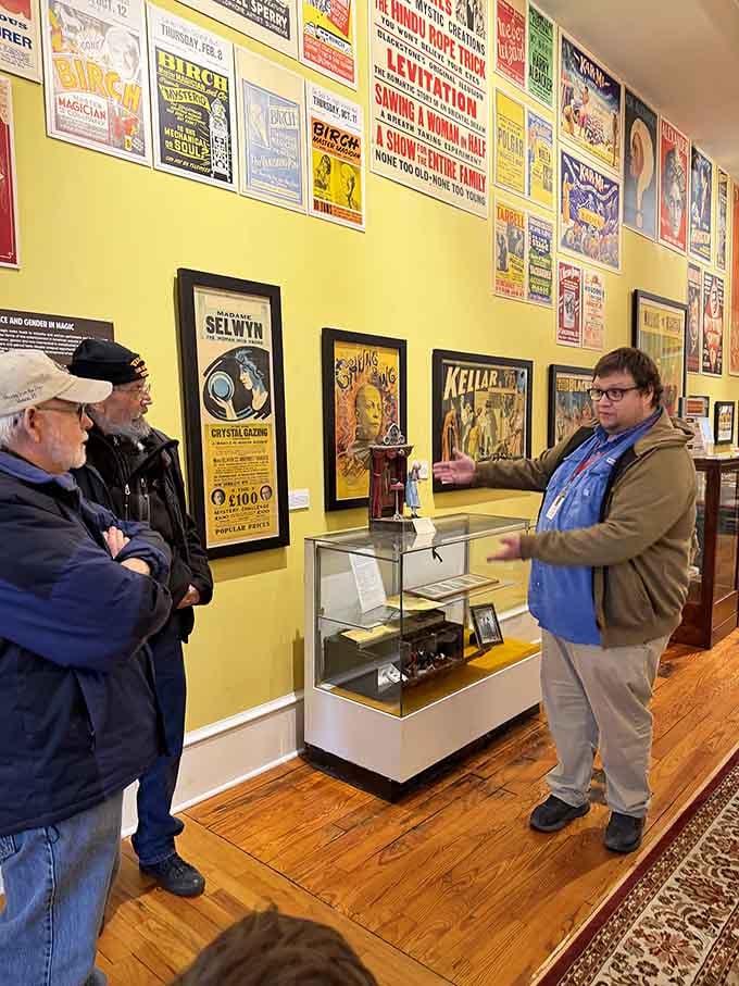 Knowledgeable guides bring the collection to life, sharing stories that transform dusty artifacts into fascinating pieces of entertainment history.