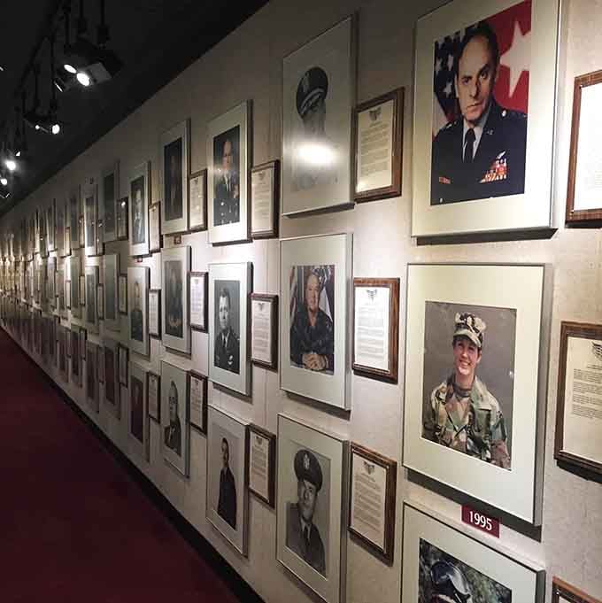 These faces tell decades of Army aviation history, each portrait representing courage, dedication, and probably some incredible untold stories.