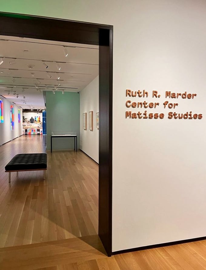 The Ruth R. Marder Center for Matisse Studies, dedicated entirely to studying the master's revolutionary work.