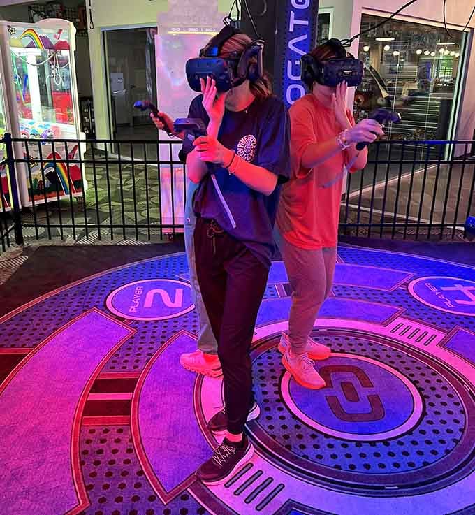 Virtual reality gaming that transports you somewhere else entirely while your feet stay firmly in Oxford.