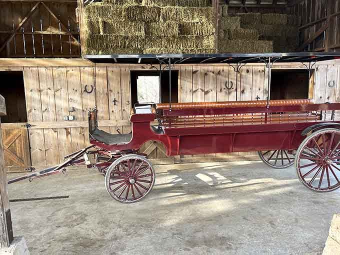 This elegant wagonette has transported countless passengers without a single complaint about legroom or Wi-Fi.
