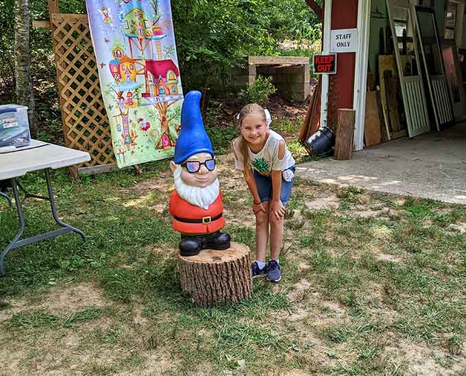 This gnome has seen things, magical things, and he's not telling unless you stop for a proper introduction.