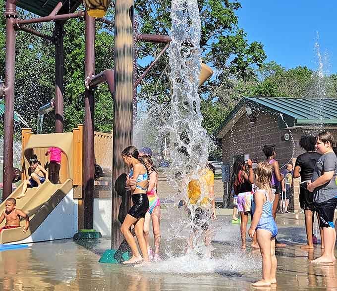 Summer at its finest: kids discovering that getting soaked by strangers is suddenly acceptable and encouraged behavior.