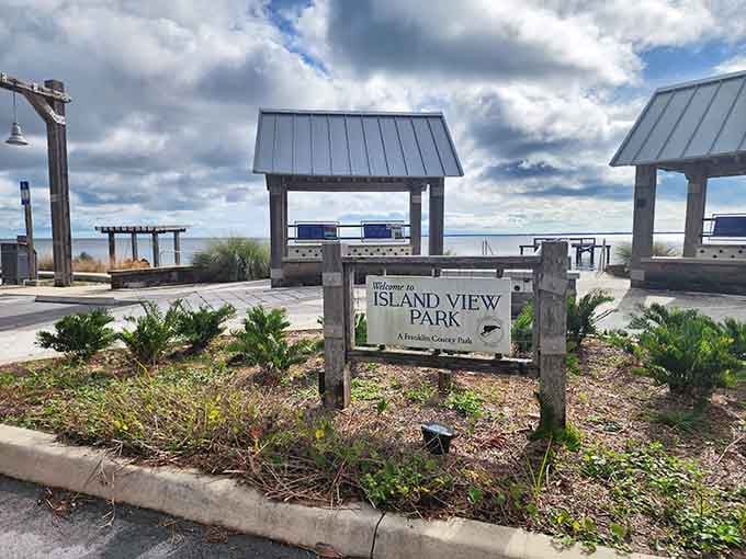 Island View Park offers views that make you wonder why anyone would ever choose to look at a screen.