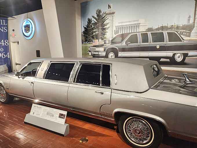 Stretch limousines like this one once represented the ultimate in luxury transportation and presidential-level sophistication everywhere.
