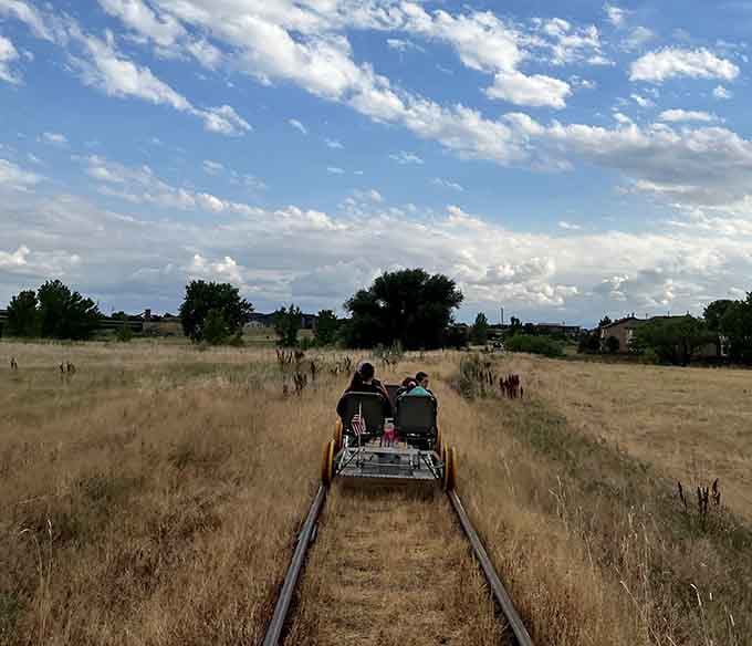 The Rail Raiders experience adds extra excitement for those seeking a bit more adventure along the route.