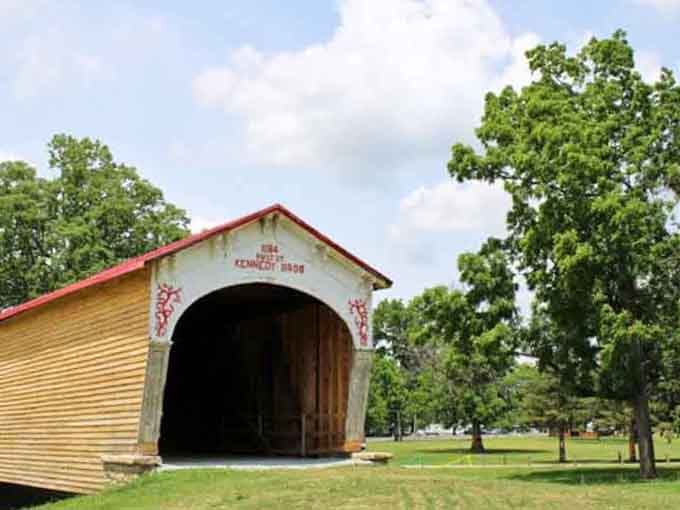 Historic covered bridges remind you that Indiana built things beautifully long before everything became cookie-cutter and disposable.