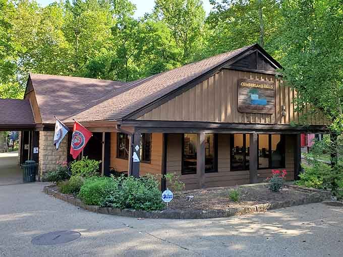 The visitor center: your gateway to moonbow schedules, clean restrooms, and souvenirs you didn't know you needed.