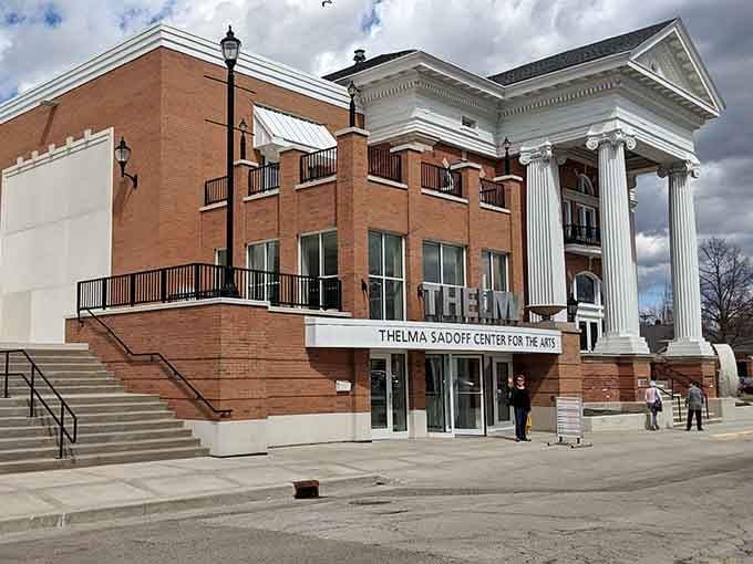 Culture and community meet under one roof, proving small towns do sophistication just fine, thank you.