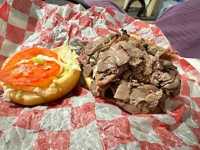 Sometimes you need a break from chicken, and this roast beef sandwich understands the assignment completely.