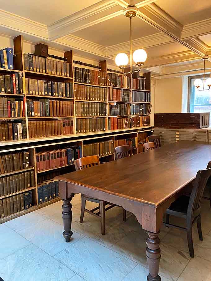 That massive reading table has hosted countless scholars hunched over rare texts, chasing knowledge in hushed concentration.