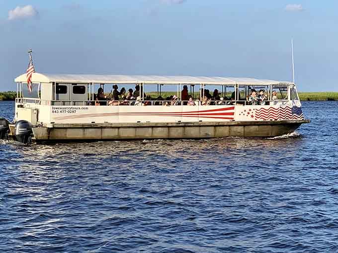Cap'n Rod's tour boat ready to show you Georgetown's waterways from the best possible perspective.