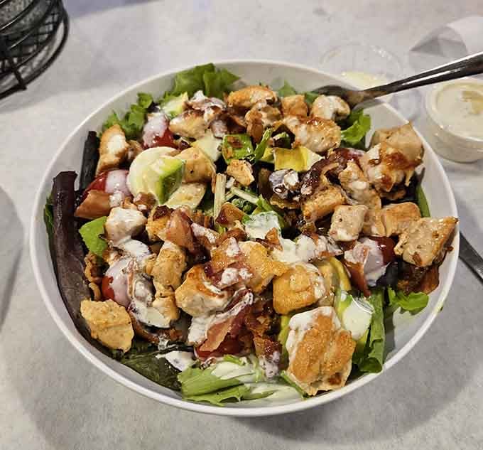 This isn't your grandmother's chicken salad, unless your grandmother was a culinary genius with impeccable taste.
