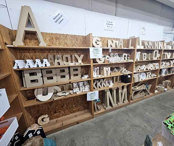 Decorative letters for when your bookshelf needs a little extra alphabetical personality boost.
