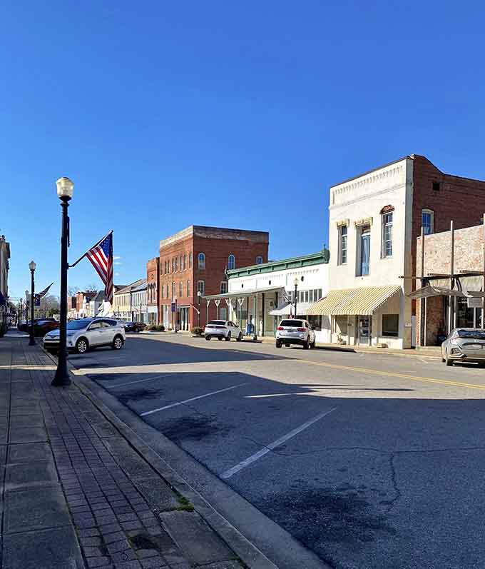 Downtown shops line up like old friends waiting to share their treasures with anyone who stops by.