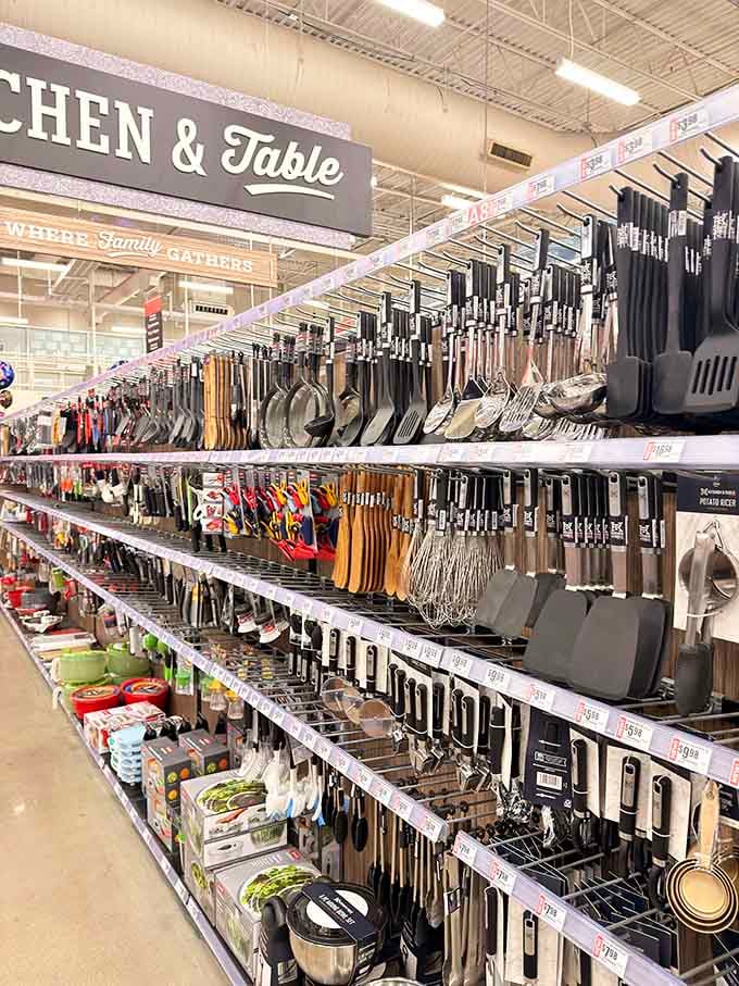 Kitchen tools so organized, even Marie Kondo would grab a cart and start shopping with pure joy.