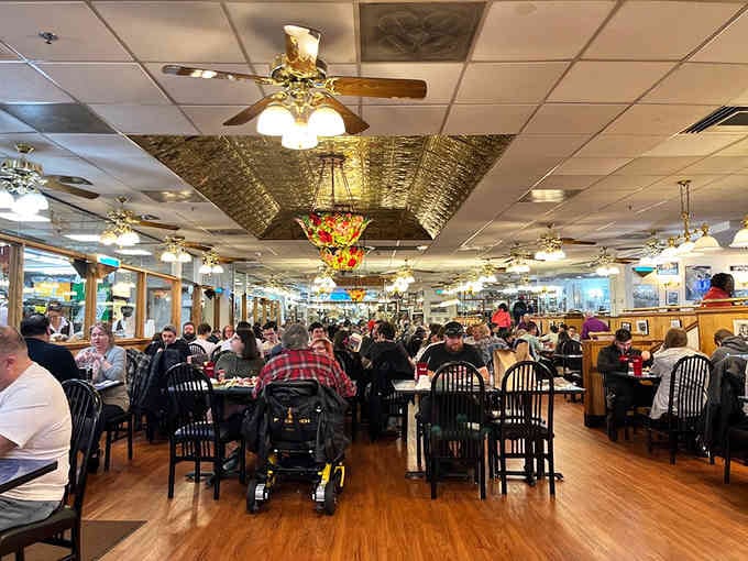 A full house at Harold's means one thing: everyone here knows where the good stuff is.