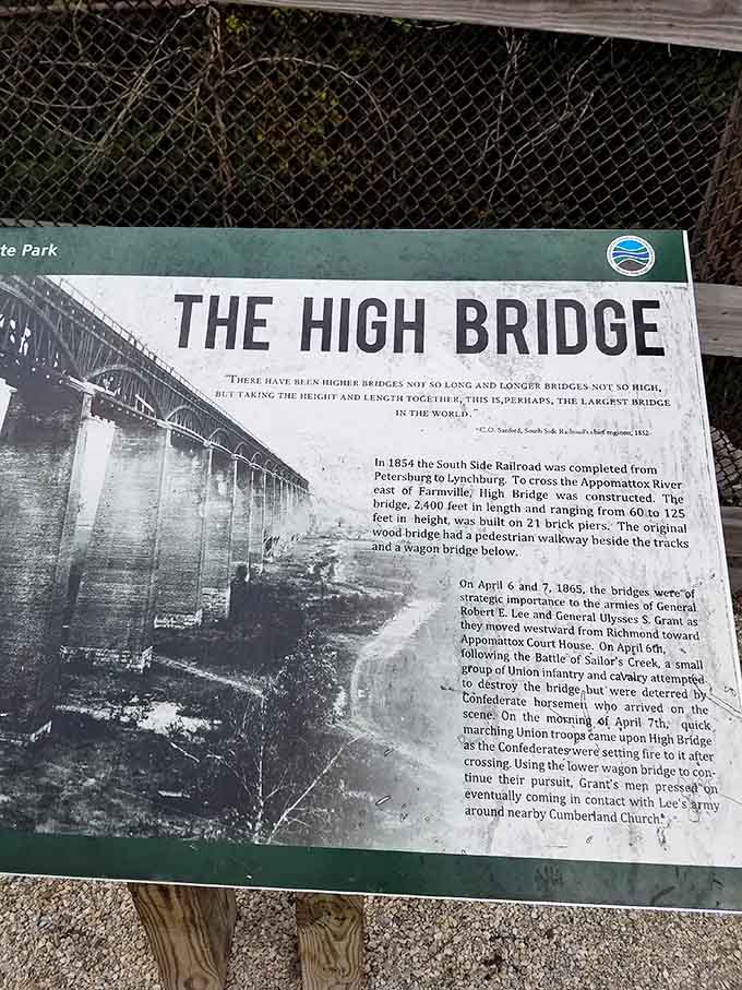This historical marker tells tales of trains and transformation, reminding us that great views often come with great stories.