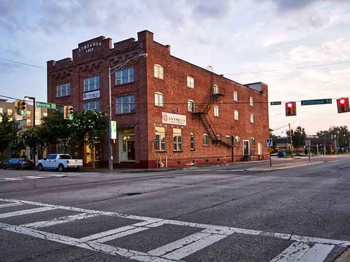 Historic downtown buildings house modern businesses, creating that perfect blend of yesterday and today you can't fake.