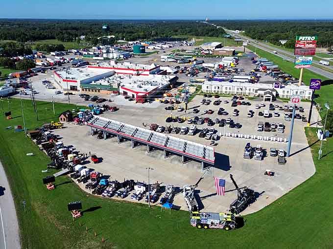 This sprawling travel center proves that modern rest stops can handle anything your road trip throws at them.