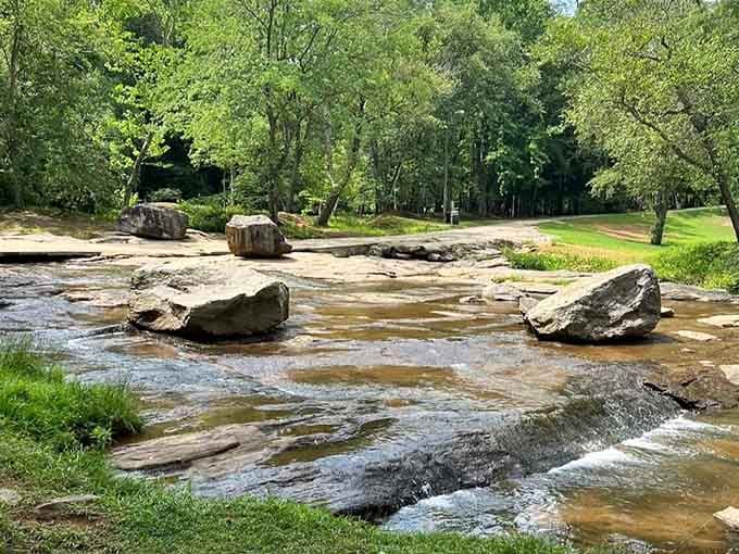 These massive boulders have been here longer than anyone's family tree, and they're not going anywhere soon.