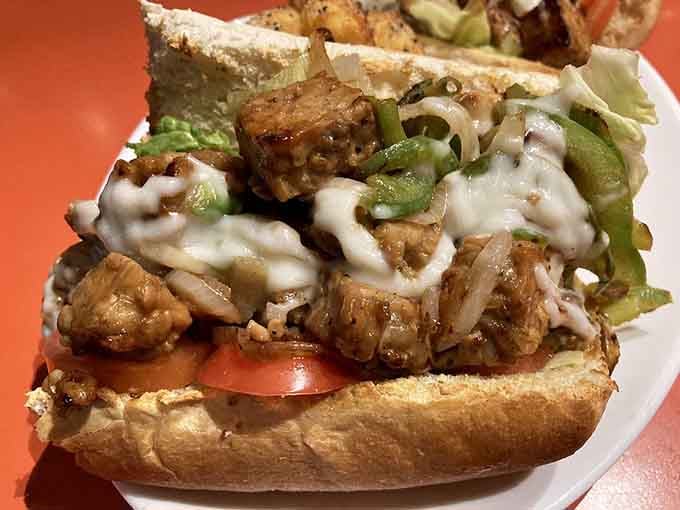 Even the hoagies here refuse to be ordinary, piled high with ingredients that mean serious business.