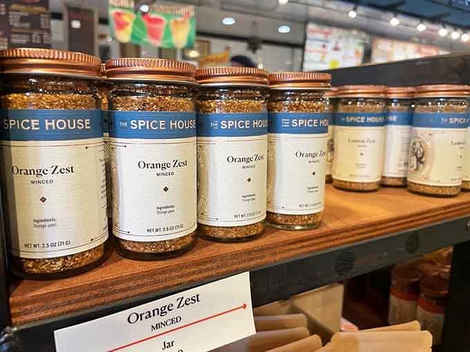 Orange zest in neat glass jars, ready to add sunshine and sophistication to recipes you thought were already perfect.