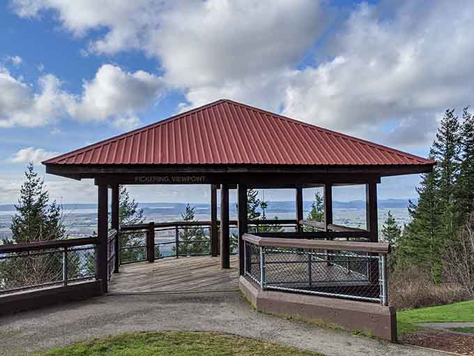 Little Mountain Park rewards your modest climbing effort with views that make the drive worthwhile.