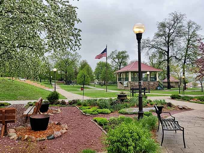 German Park provides green space and community gathering spots that actually get used by real people.