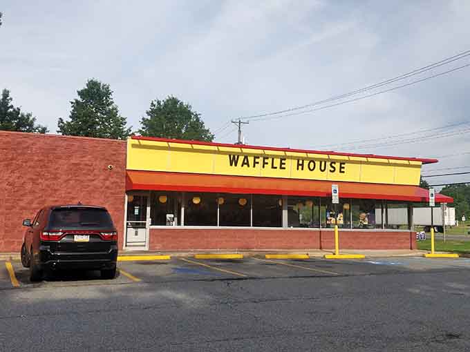 There's something deeply reassuring about a Waffle House, like finding an old friend in a new town.