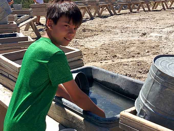Young prospectors discover that patience and persistence beat any smartphone game when real treasures are the prize.