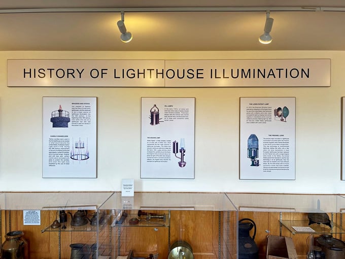 These historical artifacts tell stories of lighthouse keeping when the job meant serious dedication and isolation.