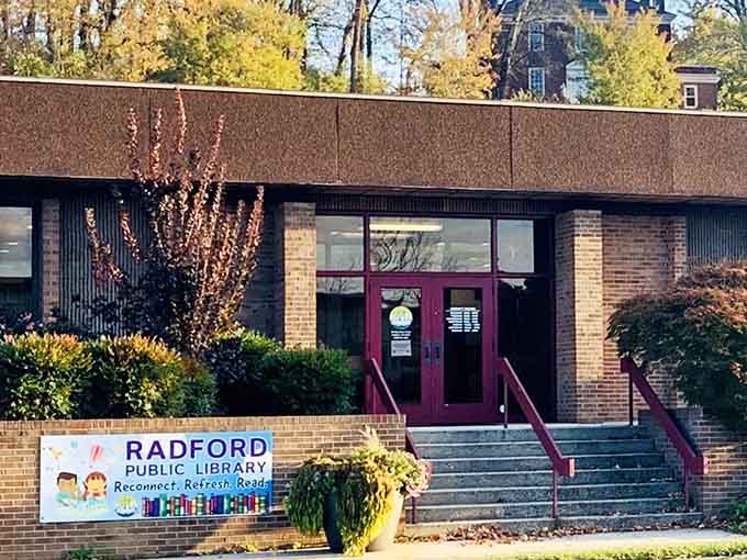 Radford Public Library: where community still means something beyond your social media follower count and WiFi password.