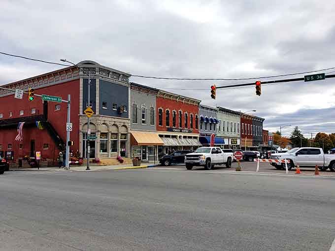 Main Street architecture that reminds you when downtowns were built to last, not just to lease.