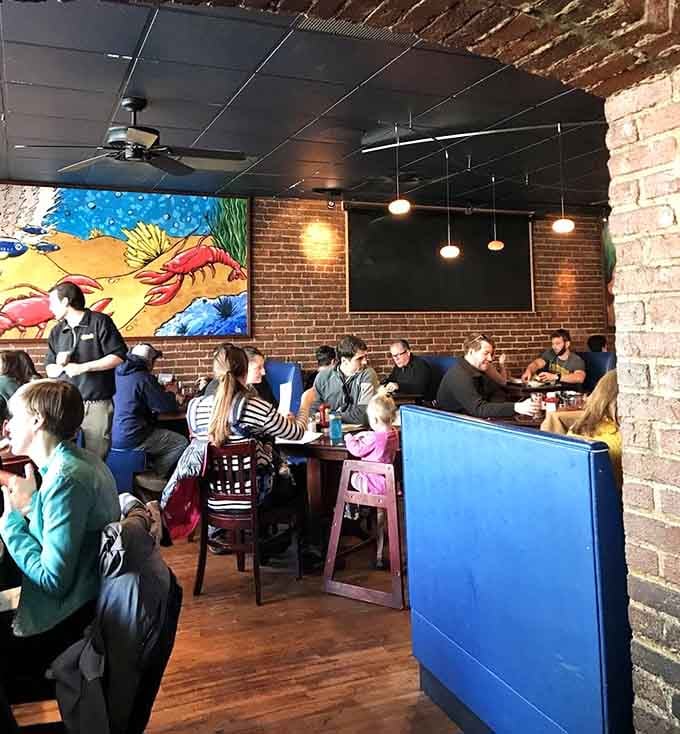 Packed tables and happy faces tell the story better than any review ever could in this bustling dining room.