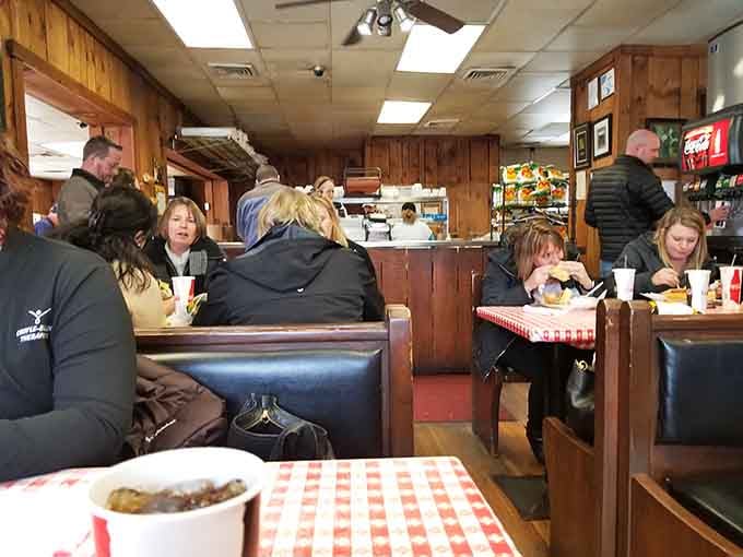 A packed dining room full of happy people is the best review any restaurant could ask for.