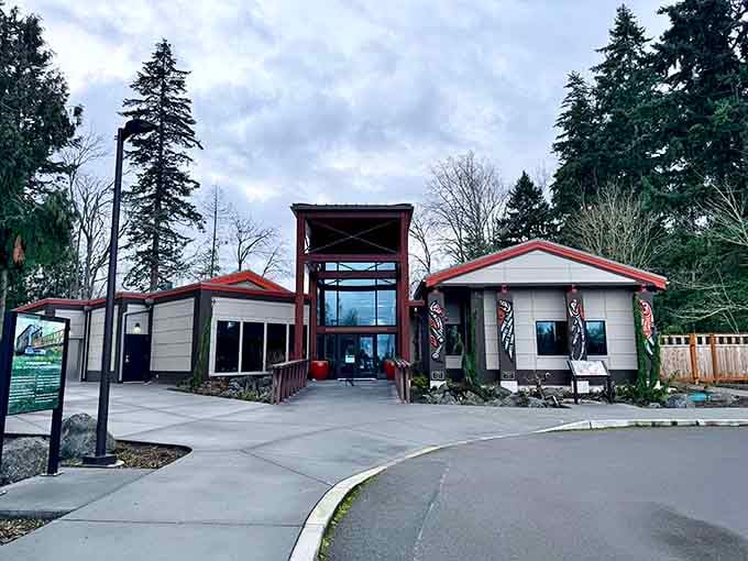 The Dungeness River Nature Center welcomes visitors to explore ecosystems without admission fees or crowds.